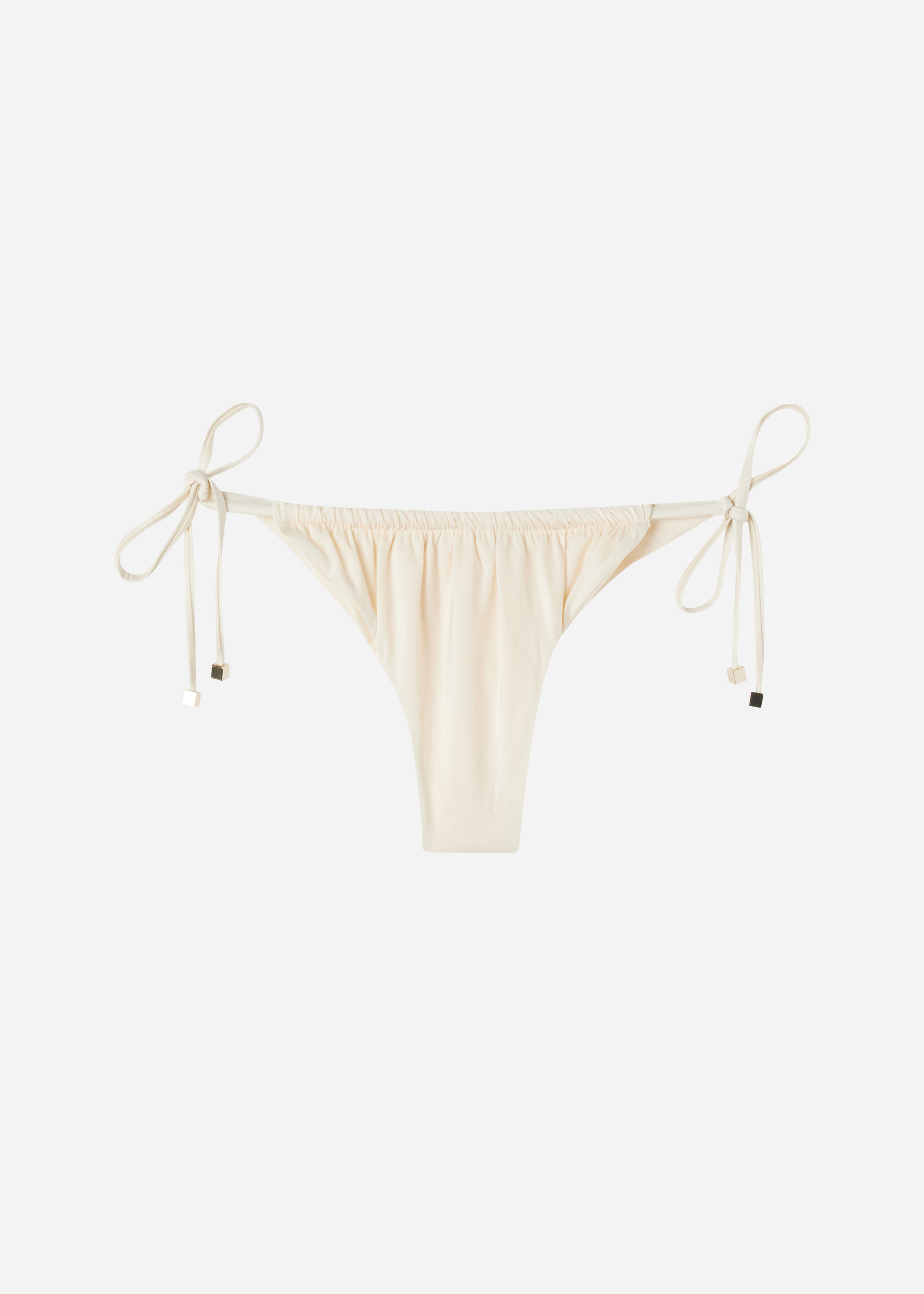 Brazilian String Swimsuit Bottom Shiny Satin - Calzedonia