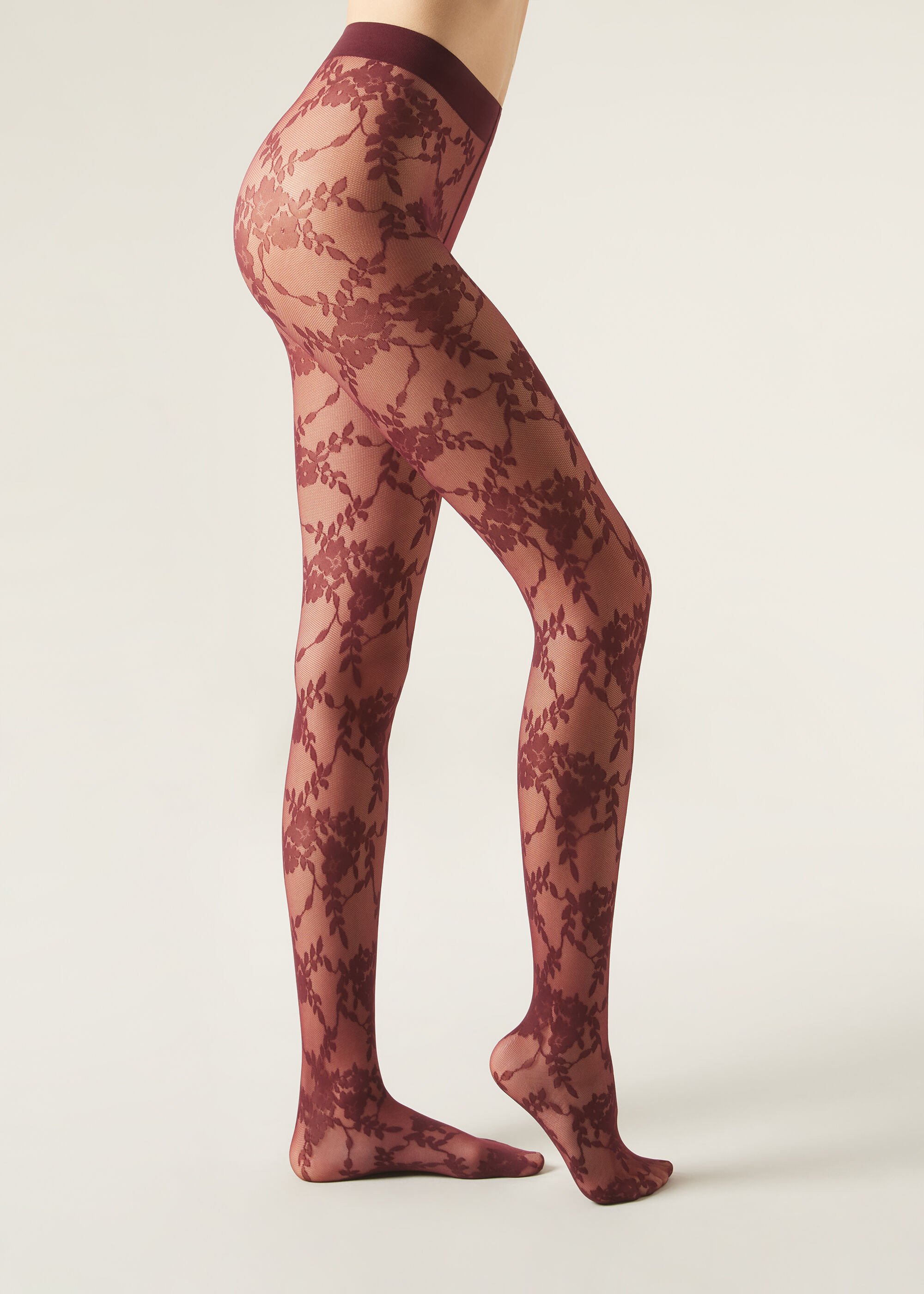 Floral Tulle Tights - Calzedonia
