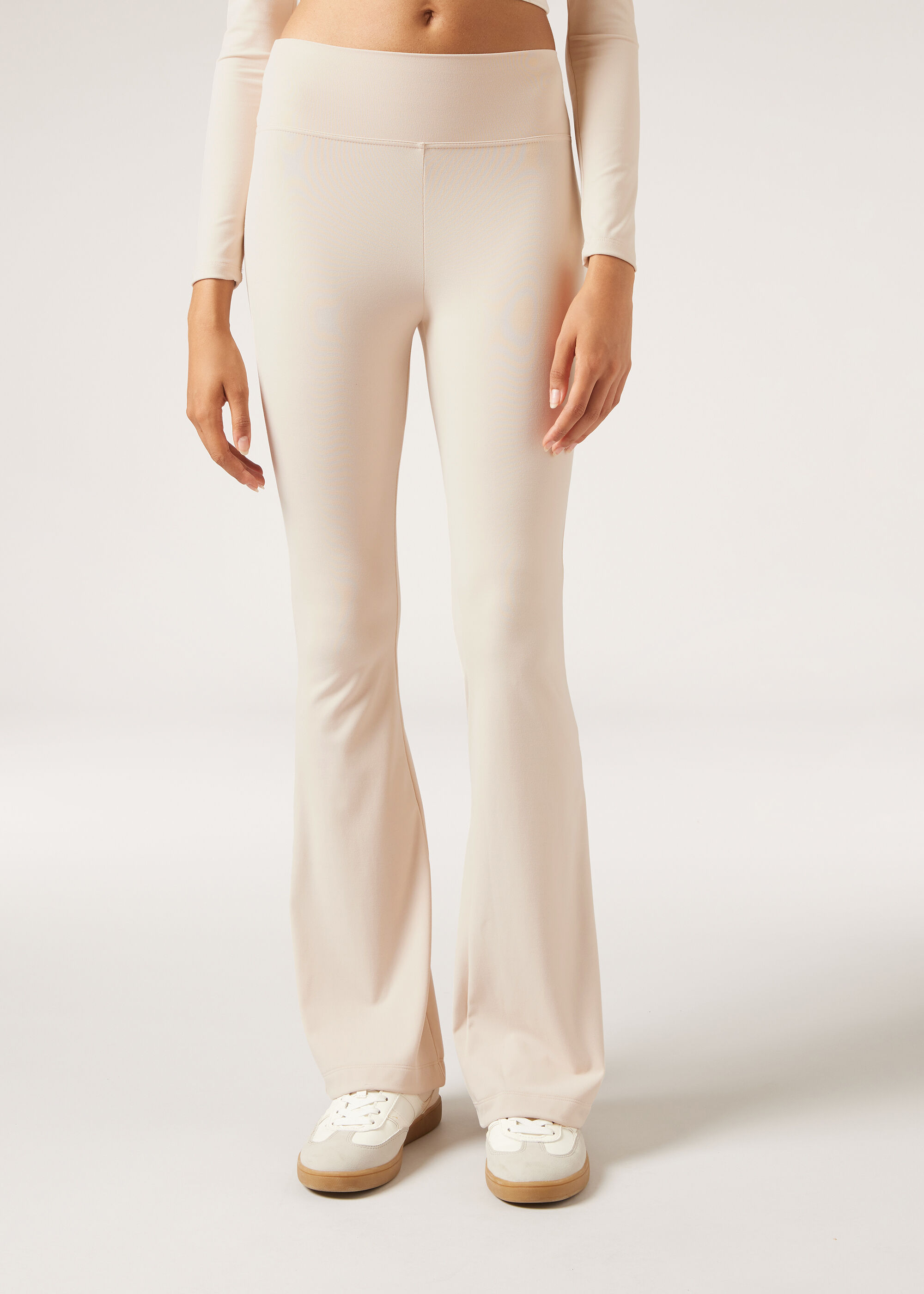 First Class Soft Touch Flared Trousers - Calzedonia