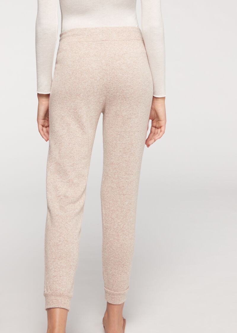 Cashmere Blend Stretch Joggers - Calzedonia