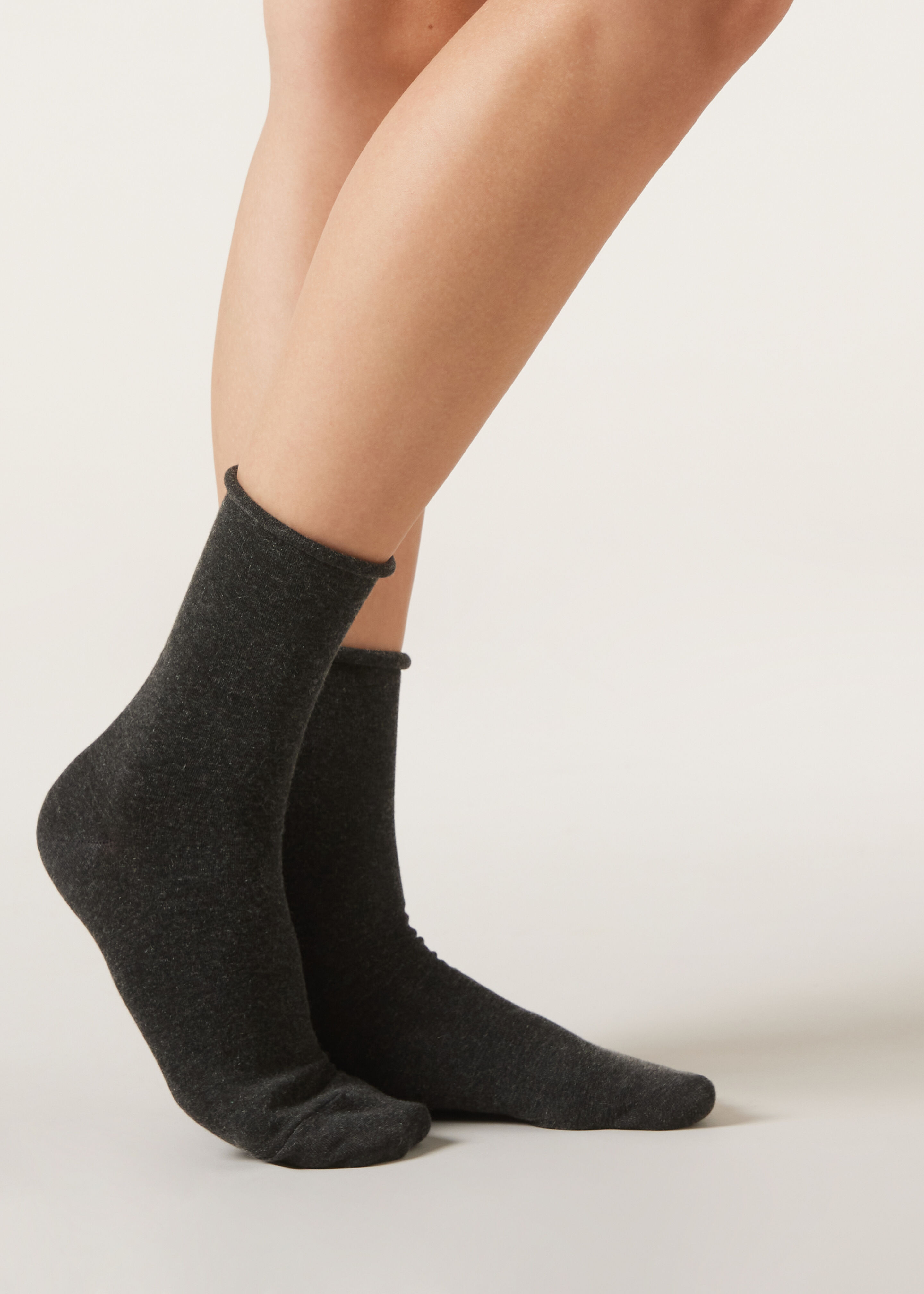 Ankle Socks with Cashmere - Short socks - Calzedonia