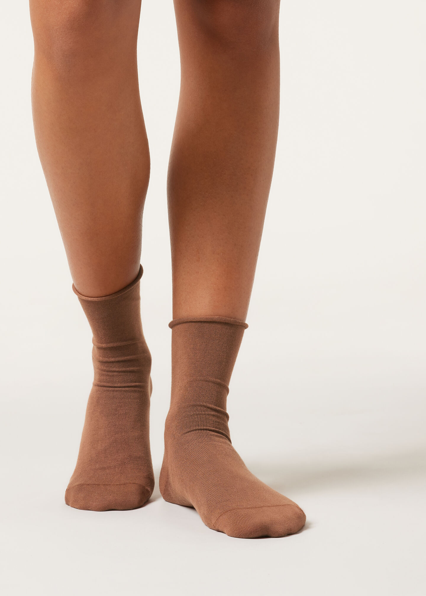 Non-Elastic Cotton Ankle Socks - Short socks - Calzedonia