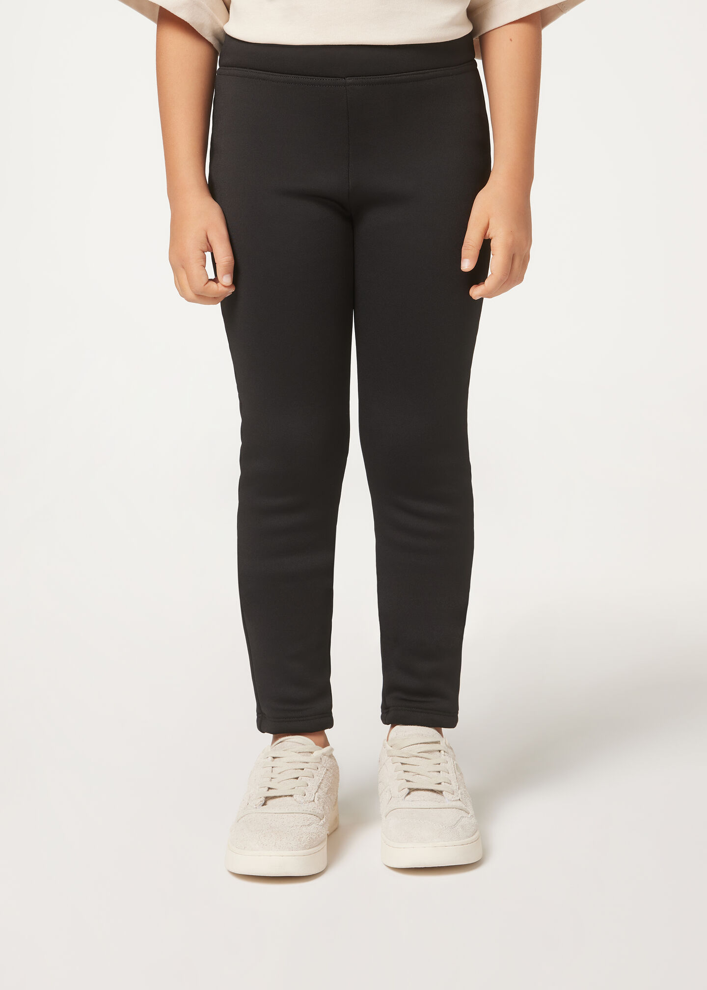 Girl’s Brushed Thermal Leggings - Leggings - Calzedonia