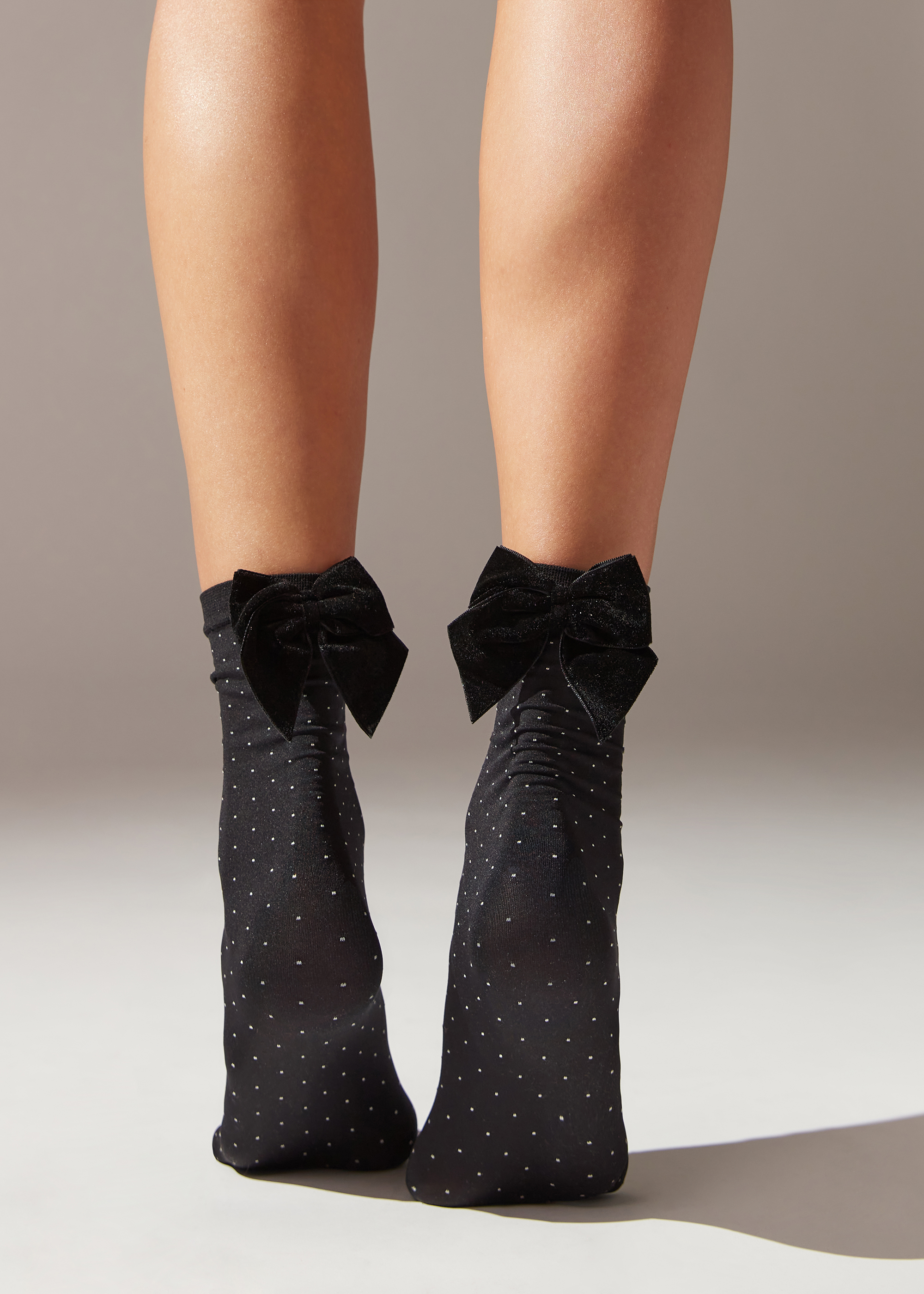 Polka Dot Opaque Short Socks - Short socks - Calzedonia
