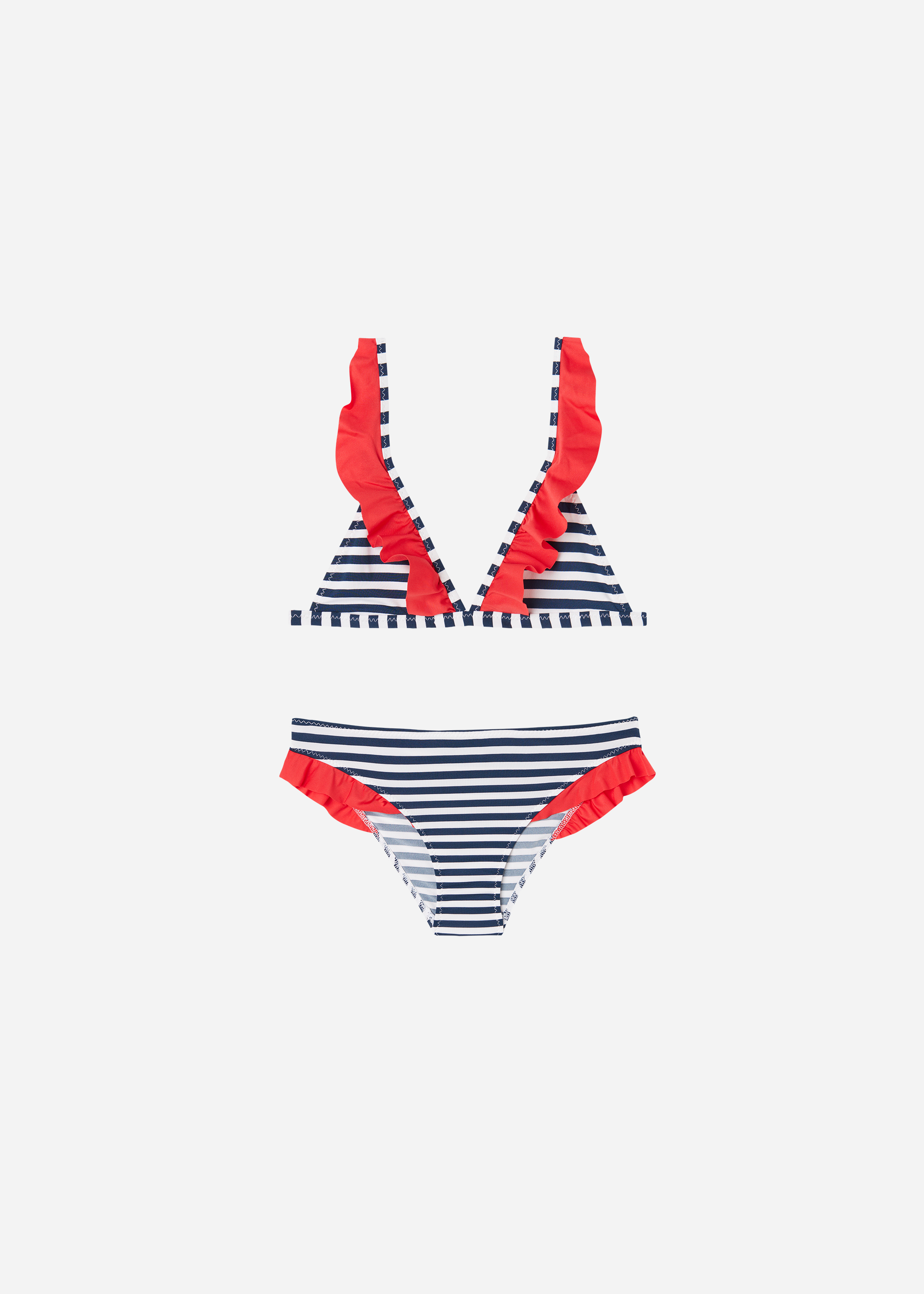 Biquíni Para Menina Sailor Stripes Calzedonia