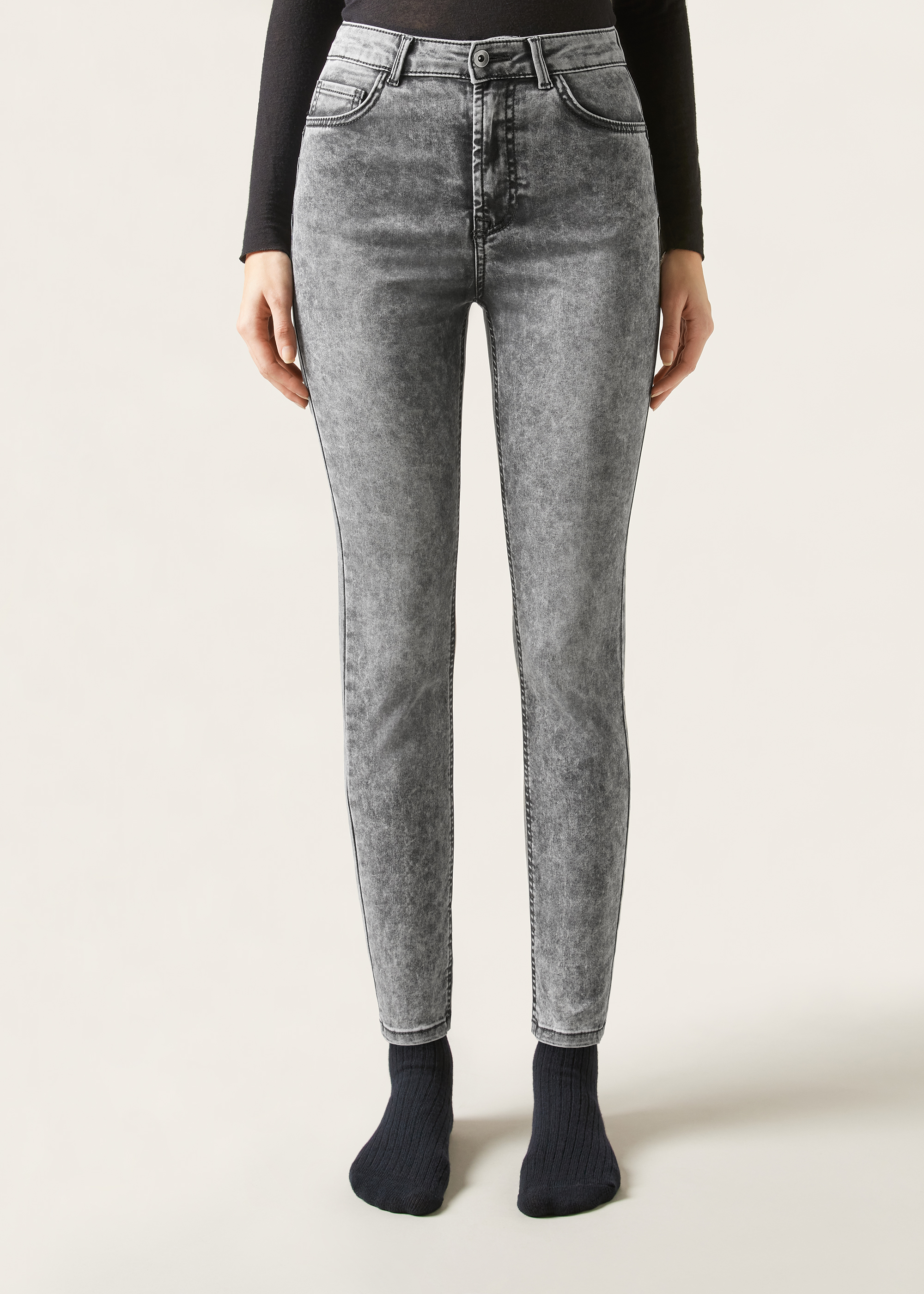 Soft Touch High-Waist Skinny Push-up Jeans - Jeans - Calzedonia