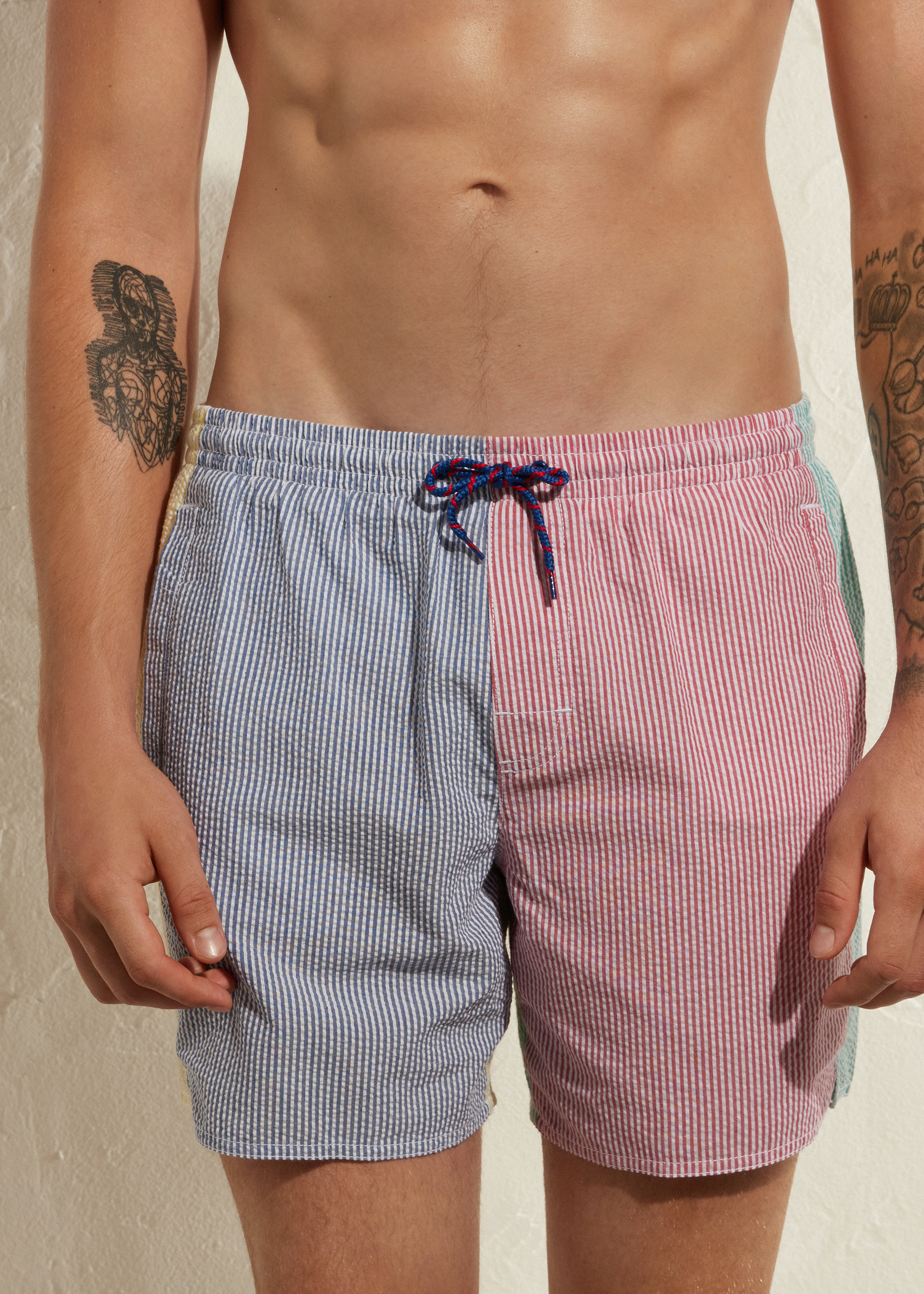 Men’s Boxer Swim Shorts Formentera - Boxer Shorts - Calzedonia