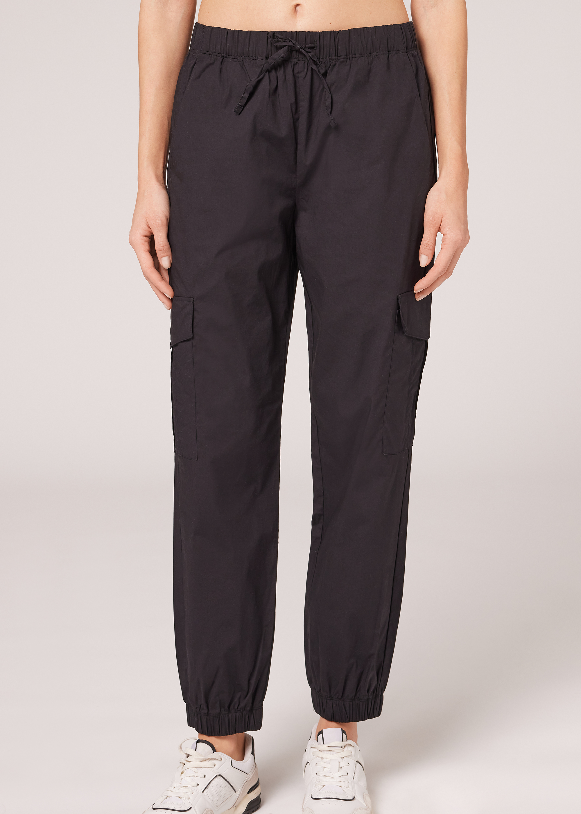 Drawstring Cargo Pants - Pants - Calzedonia