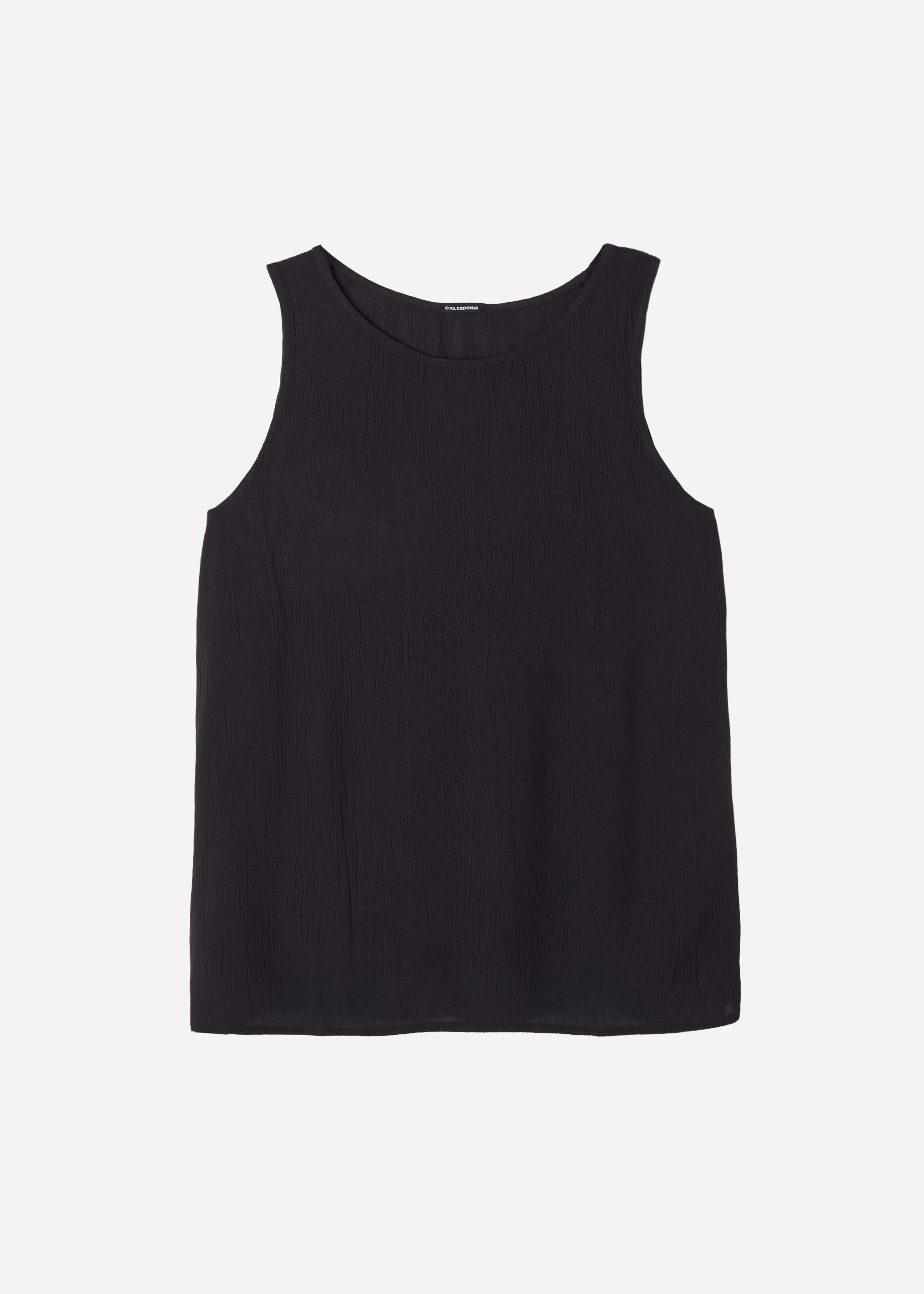 Crinkle Viscose Top - Beachwear - Calzedonia
