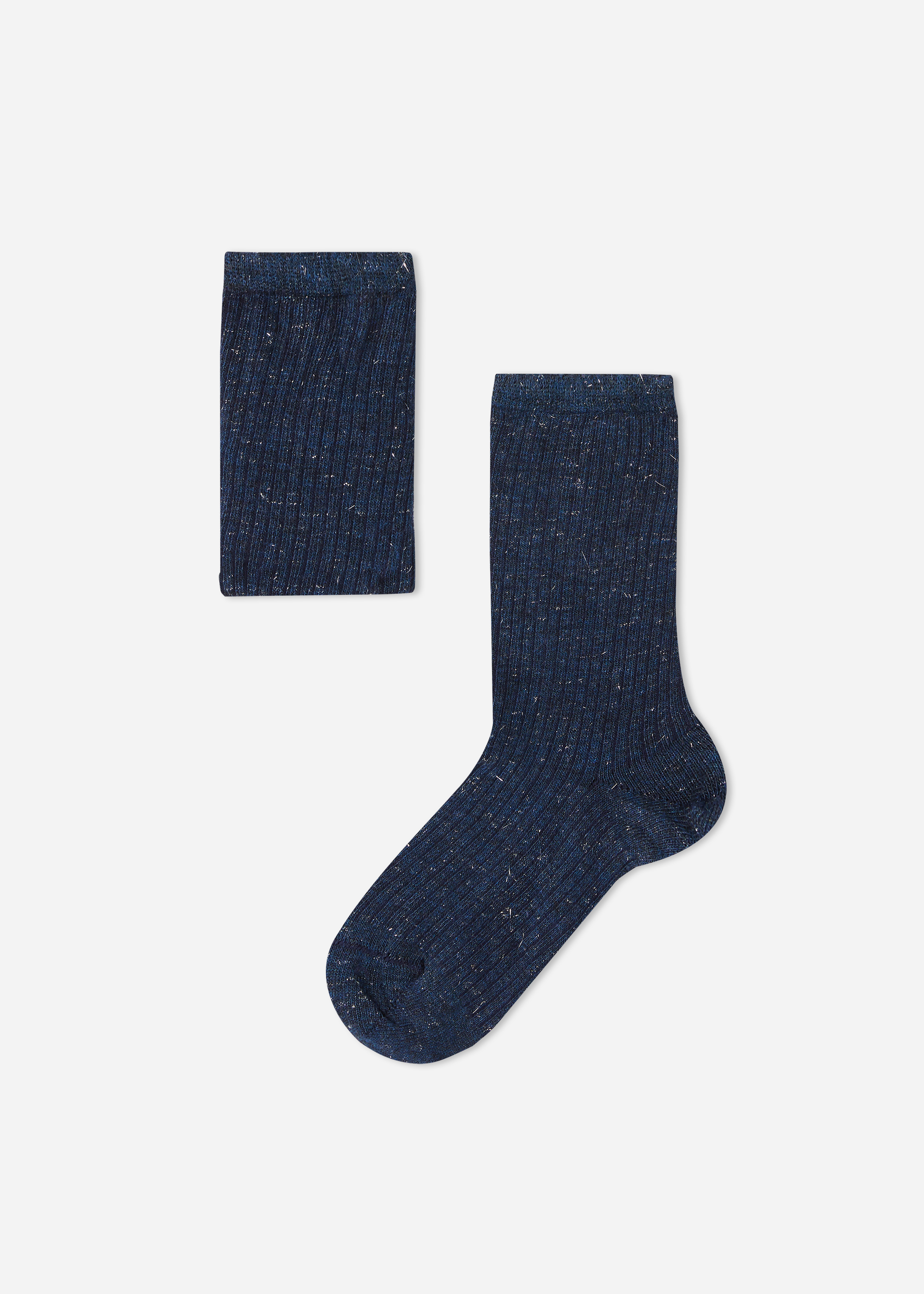 Girls’ Glitter Cashmere Short Socks - Short socks - Calzedonia