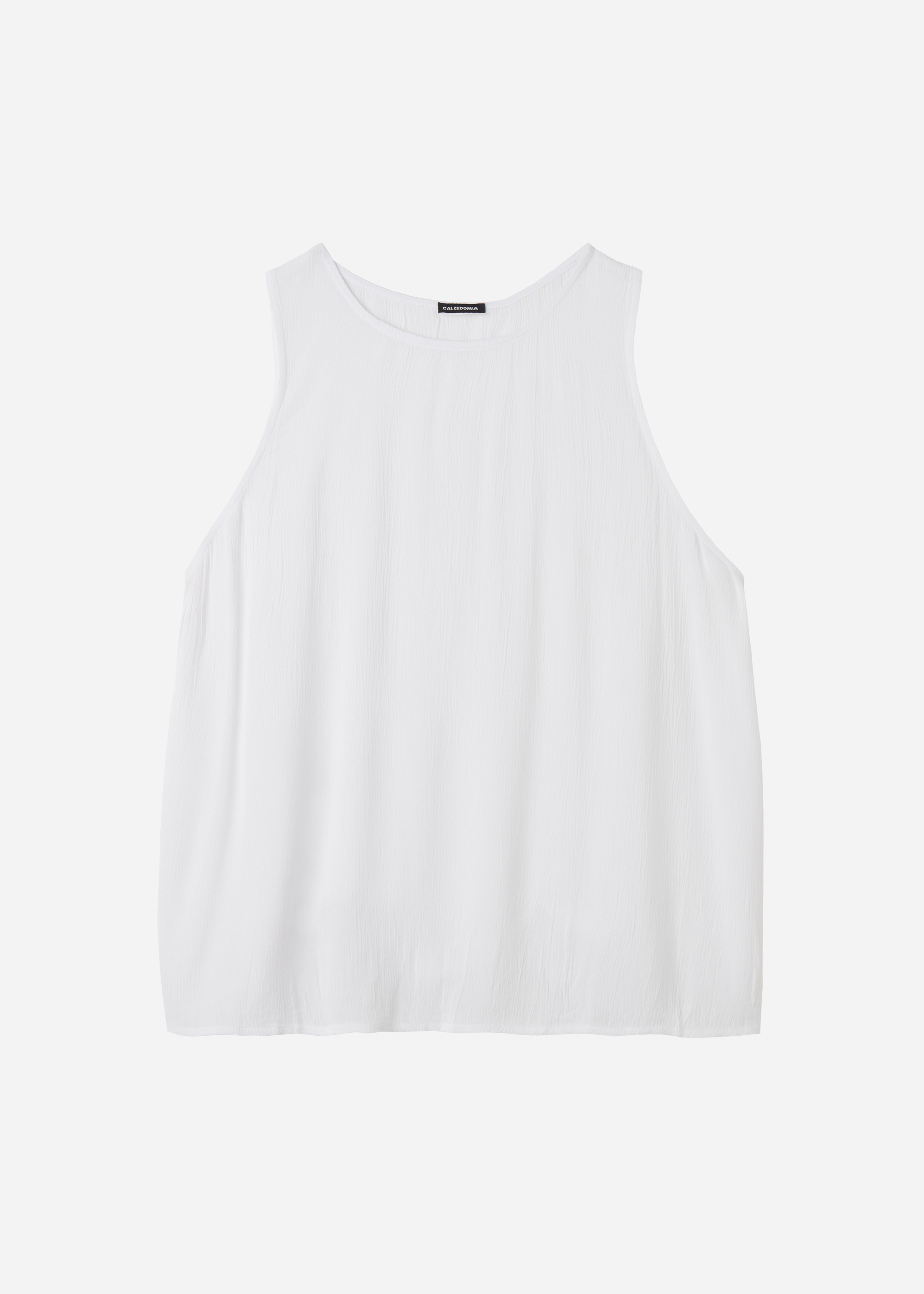 Crinkle Viscose Top - Beachwear - Calzedonia