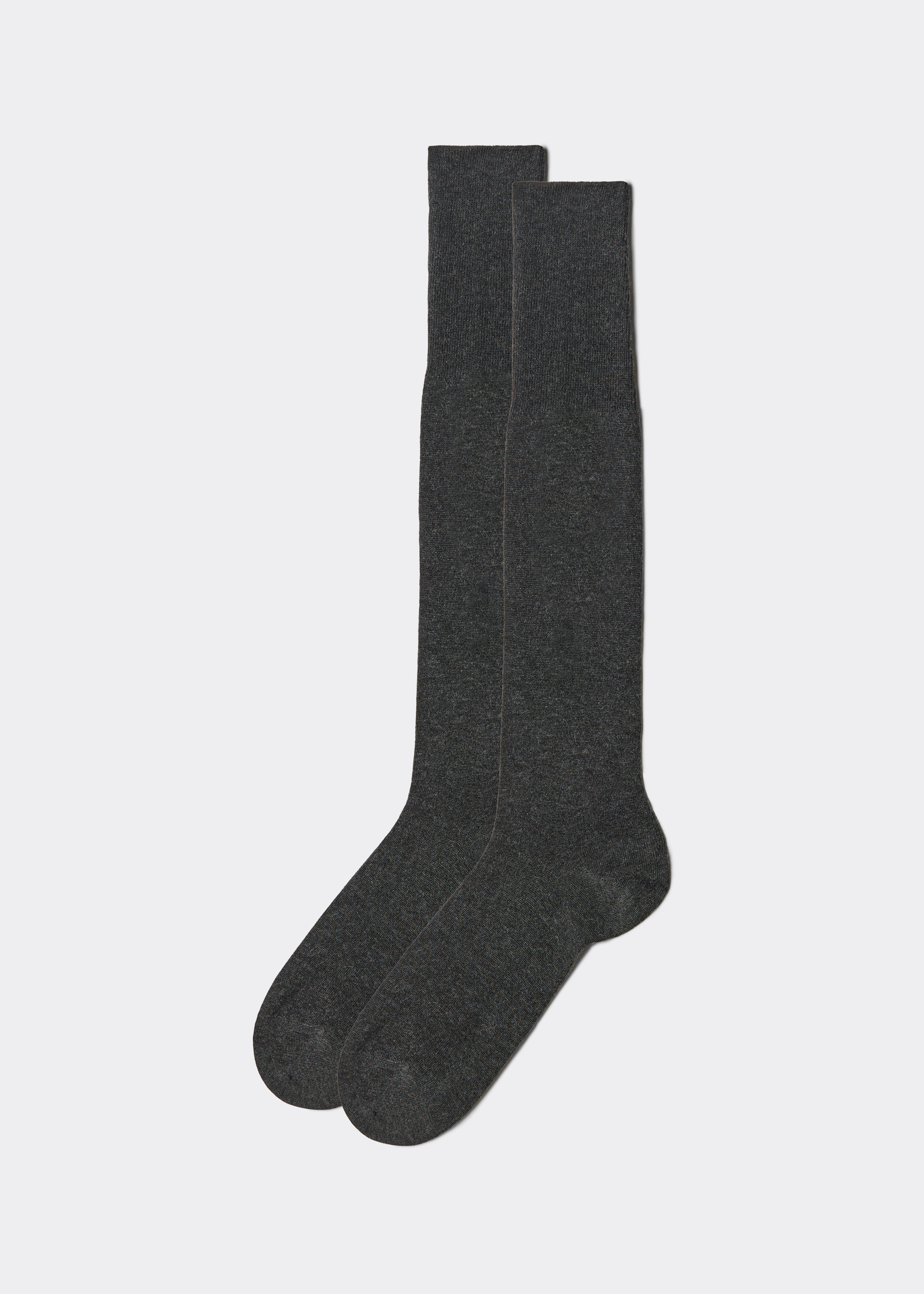 Chaussettes longues avec cachemire pour homme - Chaussettes hautes ...